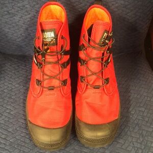 Palladium | Shoes | Palladium Salsa Red Waterproof Sneakersboots Mens ...